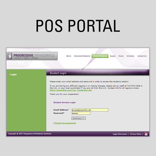 Current POS Students - Select your student portal